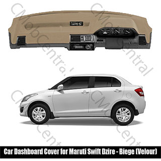 Car Dashboard Cover for Maruti Swift Dzire Beige