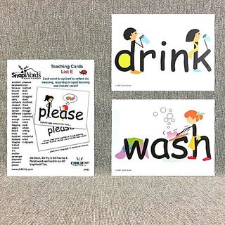Buy SnapWords List E Teaching Sight Word Cards Online @ ₹3946 from ...