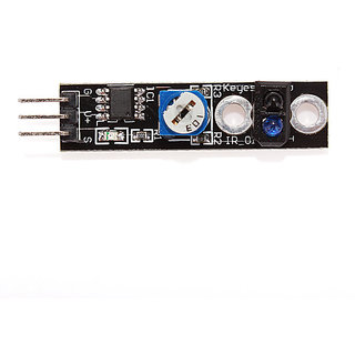 Buy IRS KY-033 TRACING BLACK / WHITE LINE HUNTING SENSOR MODULE FOR ARDUINO Online @ ₹199 from ...