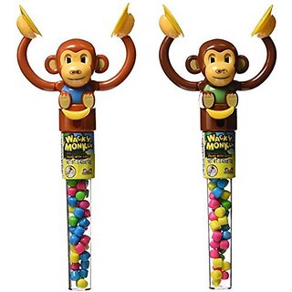 Kidsmania Candy Filled Wacky Monkeys 12 Count Box