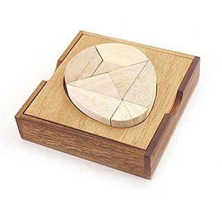 Wooden Egg Tangram Puzzle