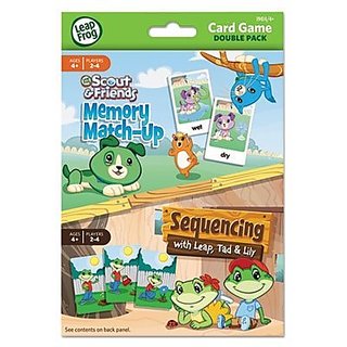 The Board Dudes LeapFrog 19414AA24 Card Game Double Pack - Memory Match ...
