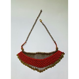 Buy golden red pandent girls Online @ ₹300 from ShopClues