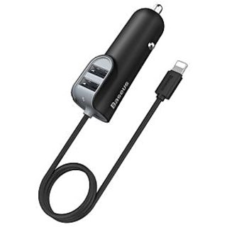 Buy Baseus Energy Station with Line Multi Car Charger Black Online ...