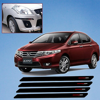 Car Bumper Protector For Honda City New - Black In India - Shopclues Online