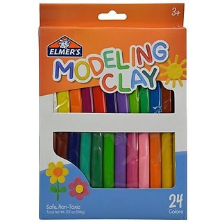 Buy Elmer's JUMBO Pack Modeling Clay with 24 Assorted Colors Online ...