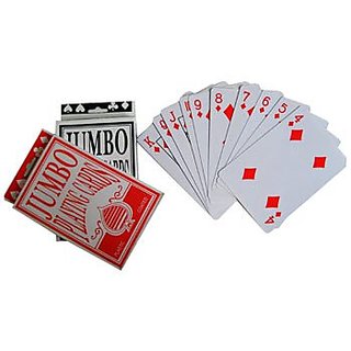 Buy Jumbo Playing Cards - 2 Decks Online @ ₹1245 from ShopClues