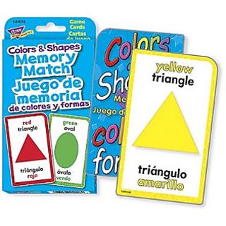 Buy Shapes & Colors Memory Match/Juego de memoria de colores y formas ...