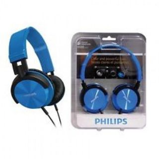 ORIGINAL PHILIPS SHL3000BLHEADPHONES + DJ MONITORING+1000 mW POWERFUL ...
