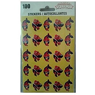 Buy Ultimate Spider-man Stickers 100 Count Online @ ₹1446 from ShopClues