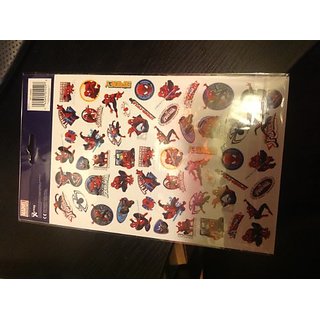 Buy Ultimate Spider-man 2 Sheets Stickers Online @ ₹1256 from ShopClues