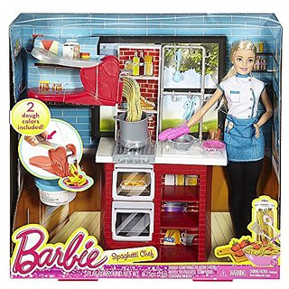 Barbies Spaghetti Chef loss Playset
