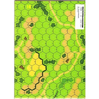 Buy AH: ASL Advanced Squad Leader Mounted Mapboard #18 Online @ ₹1933 ...