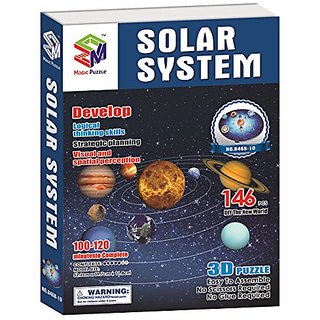Buy Solar System 3D Puzzle, 146 Pieces Online @ ₹3324 from ShopClues