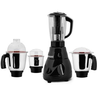Buy Anjalimix Avion Black Mixer Grinder with 4 Jar 750 watts Online ...