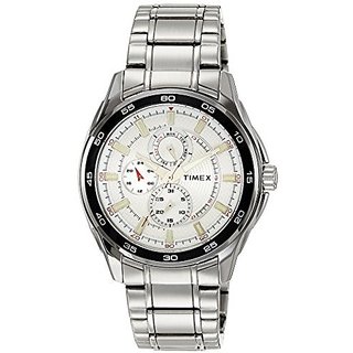 Buy Timex Quartz Silver Dial Mens Watch-ti000t80200 Online @ ₹4995 from ...