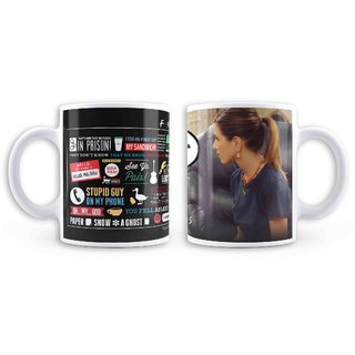 Buy Official Friends Infographic and Moo Point Mugs (Pack of 2) Online ...