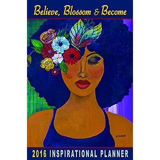 Buy Shades of Color African American Planner, Believe, Blossom and ...