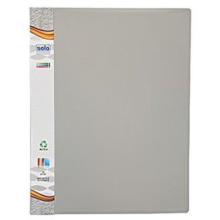 Buy Solo DF201 20 Pocket A4 Size Display File (Grey) Online @ ₹132 from ...