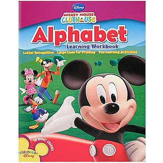 Buy Mickey Mouse Alphabet Learning Workbook Online @ ₹1810 from ShopClues