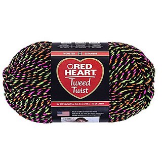 Buy RED HEART Tweed Twist Yarn, Neon Black Online @ ₹1712 from ShopClues