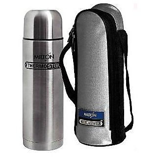 MILTON vacuum Thermosteel flask 1000ml hot & cold Prices in India ...