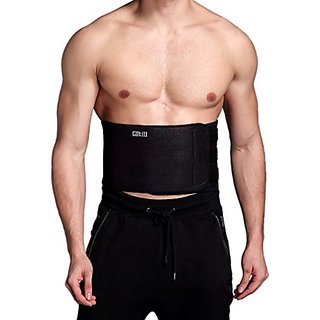 Buy Waist Trimmer Ab Belt For Men Women - Adjustable 3 Velcro Waist ...