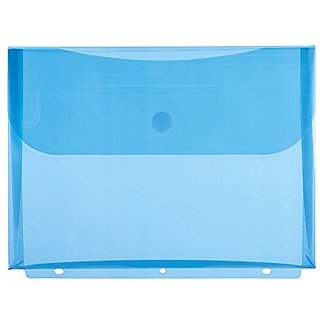 Buy Filexec Poly Envelope, Letter, Side-load, Velcro Closure, 3-Hole ...