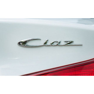 Buy Logo MARUTI SUZUKI CIAZ Monogram Chrome Car Monogram Emblem BADGE ...