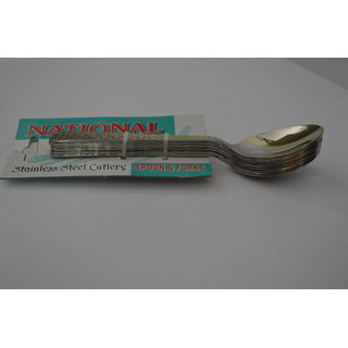 National Box Design Desert Spoon 6 Pcs In India - Shopclues Online