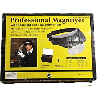 Buy Professional Magnifier with Spotlight & 4 Lenses Online @ ₹6492 ...