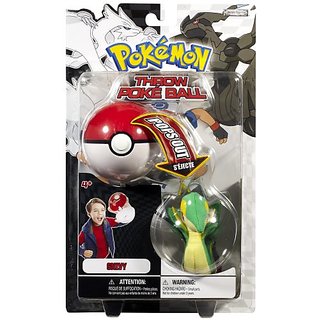 Buy Pokemon Throw Poke Ball B&W Series #1 Snivy (Grass Type Starter ...