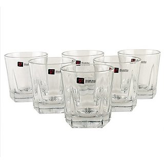 BlinkMax Glassware-Blinkmax Old Fashioned Rock Glasses- set of 6-265 Ml ...