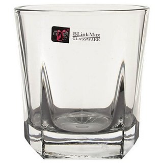 BlinkMax Glassware-Blinkmax Old Fashioned Rock Glasses- set of 6-265 Ml ...