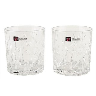 BlinkMax Glassware-Blinkmax Old fashioned Fine Rock Glasss-Set of 2-305 ...