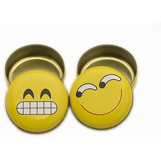 Buy EMOTICON TIN BOX- CIRCULAR Online @ ₹120 from ShopClues