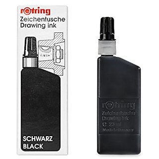 Buy rOtring Isograph Technical Drawing Pen, Liquid Ink, 23 ml, Black ...