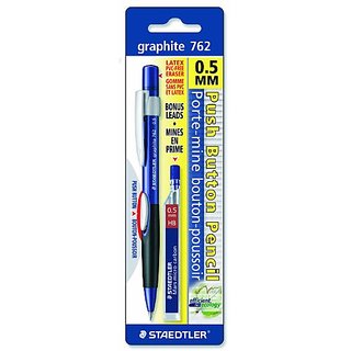 Buy Staedtler Graphite 762 Mechanical Pencil Bonus Pack, 0.5mm with 12 ...
