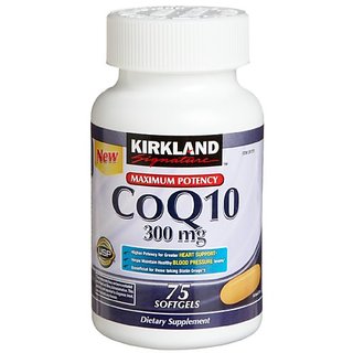 Buy Kirkland Signature Maximum Potency CoQ10 (300 mg), 75-Count ...