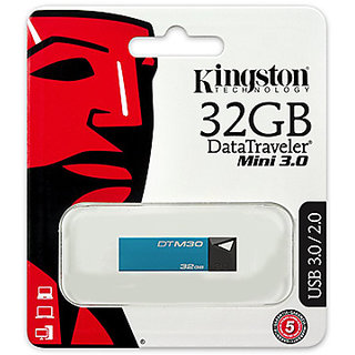 Buy Kingston DTM30 USB 3.0 32GB Pen Drive Online @ ₹949 from ShopClues