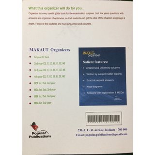 MAKAUT Organizer Examination Guide ( Solved 10 Years MAKAUT Questions ...