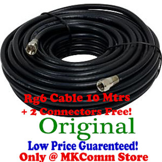 10 Mtr RG6 DTH Digital Coax Cable