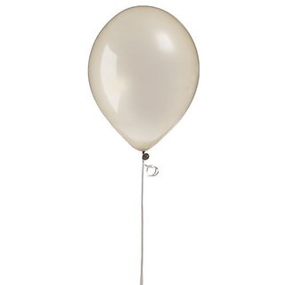 Buy Ivory Metallic Latex Balloons 11 Inch Package Of 100 Online @ ₹2131 ...
