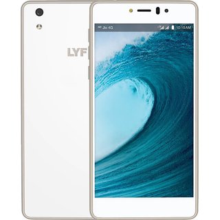 Buy LYF Water 1 (2 GB, 16 GB, White) Online @ ₹17099 from ShopClues