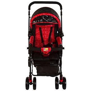 Buy Mee Mee Baby Pram With Soft Cushioned Seat And Full Leg Cover And ...