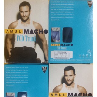 AMUL MACHO FCD TRUNK ASSORTED COL. SET OF 4 PCS. at Best Prices ...