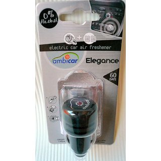 Buy Ambicar Electric Car Perfume With Extra Refill Pack Elegance Plug ...