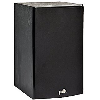 Polk Audio T15 Bookshelf Speakers, Pair, Black , Speaker Systems