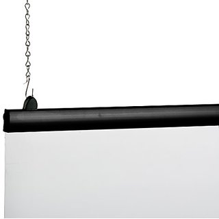 Buy Displays2go Poster Banner Hanging Rail, 36-Inch Wide, Holds Signs ...