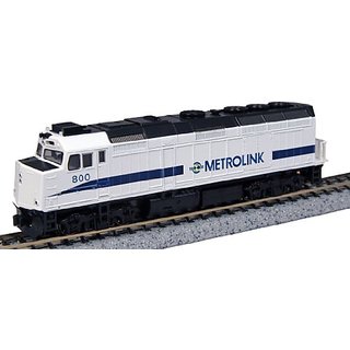 Buy Kato USA Model Train Products EMD F40PH #800 Metrolink N Scale ...